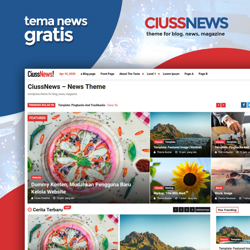 Ciuss Creative ~ Tema Wordpress Indonesia